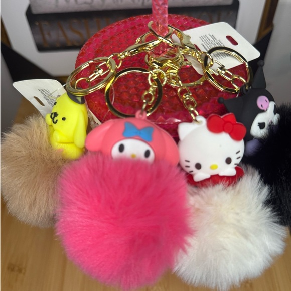 Hello Kitty | Bags | Sanrio Characters Fashion Keychainsbag Charms ...